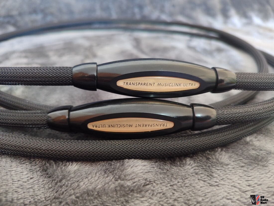 Transparent Audio Ultra MM2 Hi-End Rca Cable 1.5m! Photo #5682601 - UK ...