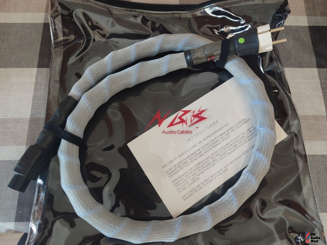 NBS Omega 0 Hi-End AC Power Cable 1.3m!EU Plug Photo #5705300 - UK ...