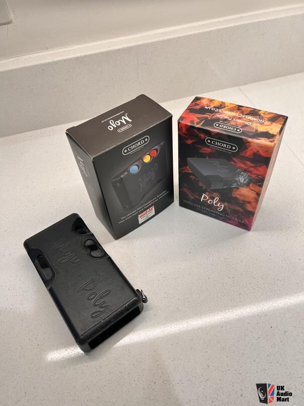 Chord Mojo 1 + Poly Bundle - Portable Hi‑Res DAC/Headphone Amp ...