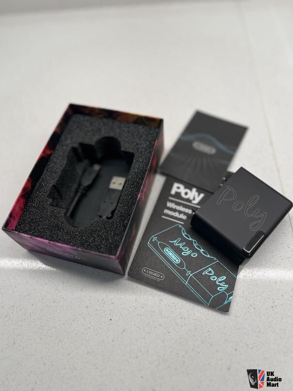 Chord Mojo 1 + Poly Bundle - Portable Hi‑Res DAC/Headphone Amp ...