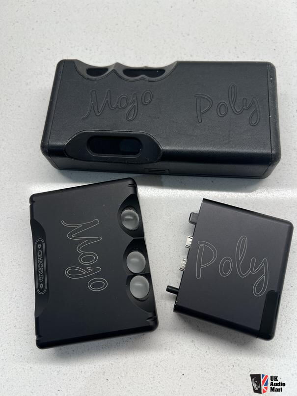 Chord Mojo 1 + Poly Bundle - Portable Hi‑Res DAC/Headphone Amp ...