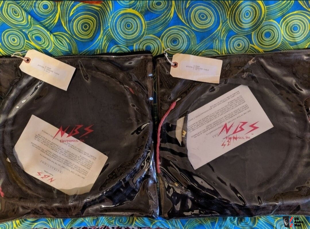 NBS Active-1 (Omega-1) Hi-End Speakers Cable 1.8m! For Sale - UK Audio Mart