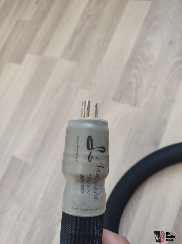 Shunyata Research Anaconda Alpha Hi-End Power Cable 2m 15A!US Plug ...