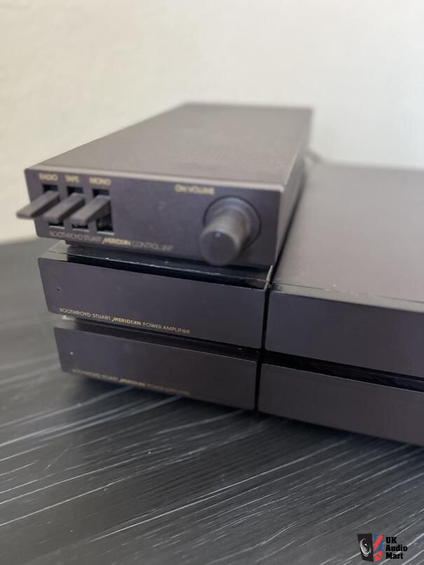 Vintage Meridian 105 Mono Power Amps + PSU + 101 Preamp - Extremely ...