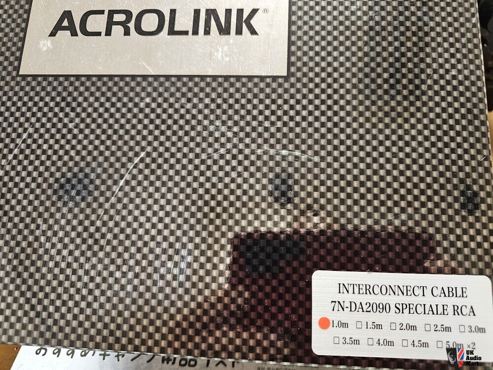Acrolink 7N-DA2090 Speciale Hi-End RCA Cable 1m! Photo #5838977 - UK ...