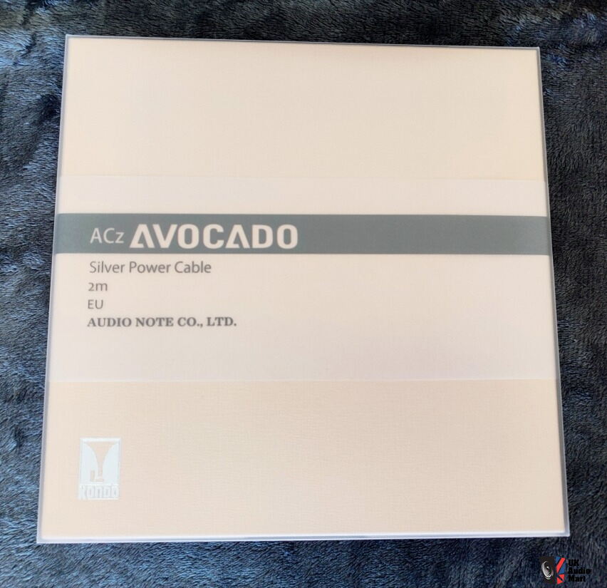 Kondo Avocado Hi-End Pure Silver AC Power Cable 2m!EU Plug For Sale ...