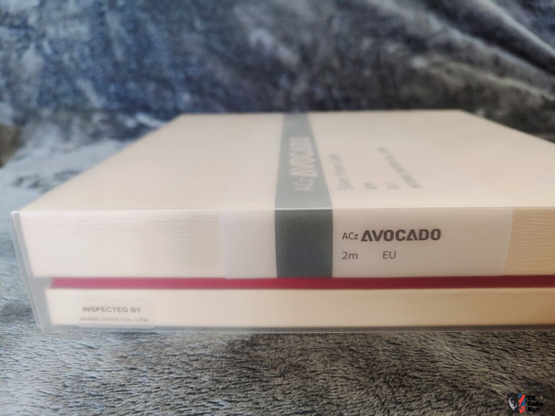 Kondo Avocado Hi-End Pure Silver AC Power Cable 2m!EU Plug Photo ...