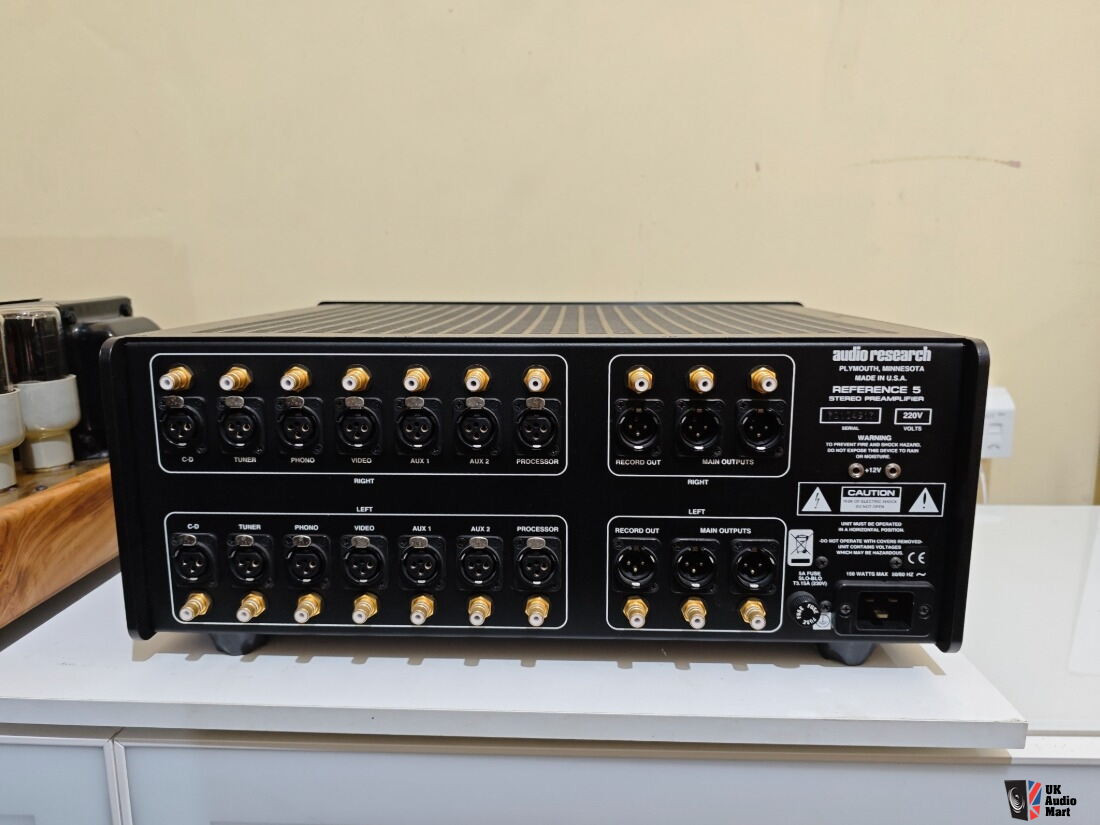 Audio Research Reference 5 SE Line Preamplifier Photo #5881005 - UK ...