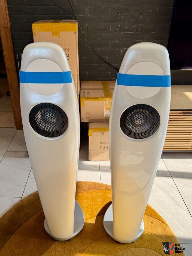 Vivid Audio Kaya 25 Floorstanding Loudspeakers (Lexus Pearl White ...