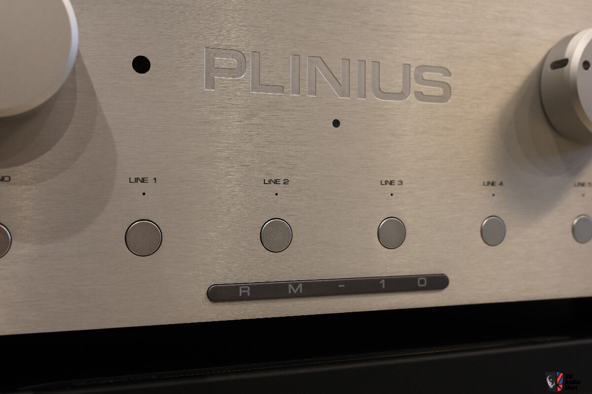 Plinius Reference M-10 Dual Mono Preamplifier Photo #6081327 - UK Audio ...