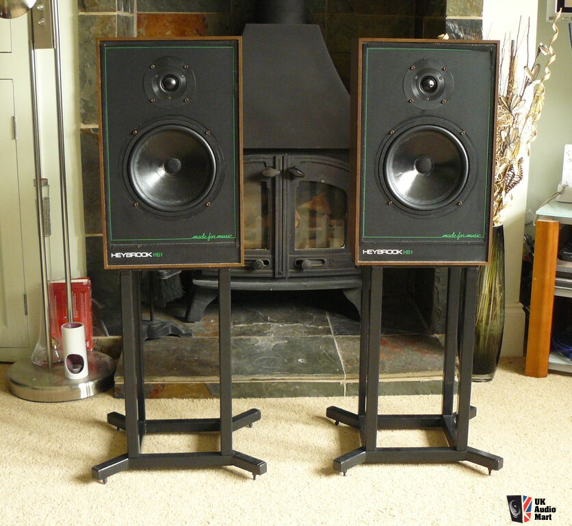Heybrook HB1 Loudspeakers with stands Photo #740070 - UK Audio Mart