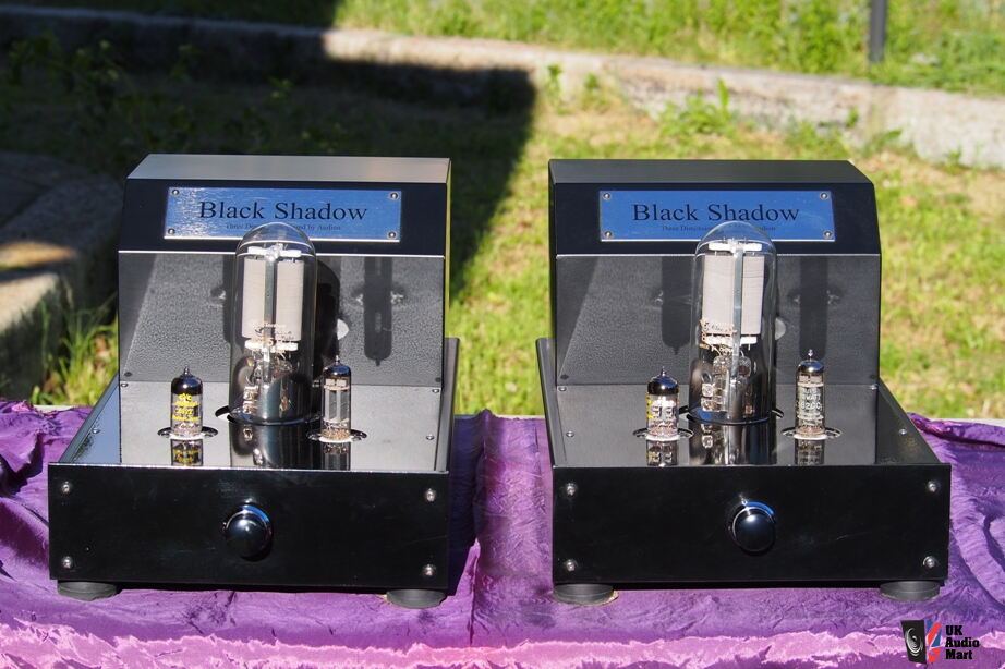 AUDION Black Shadow 845 tube mono amplifier Photo #764641 - UK Audio Mart