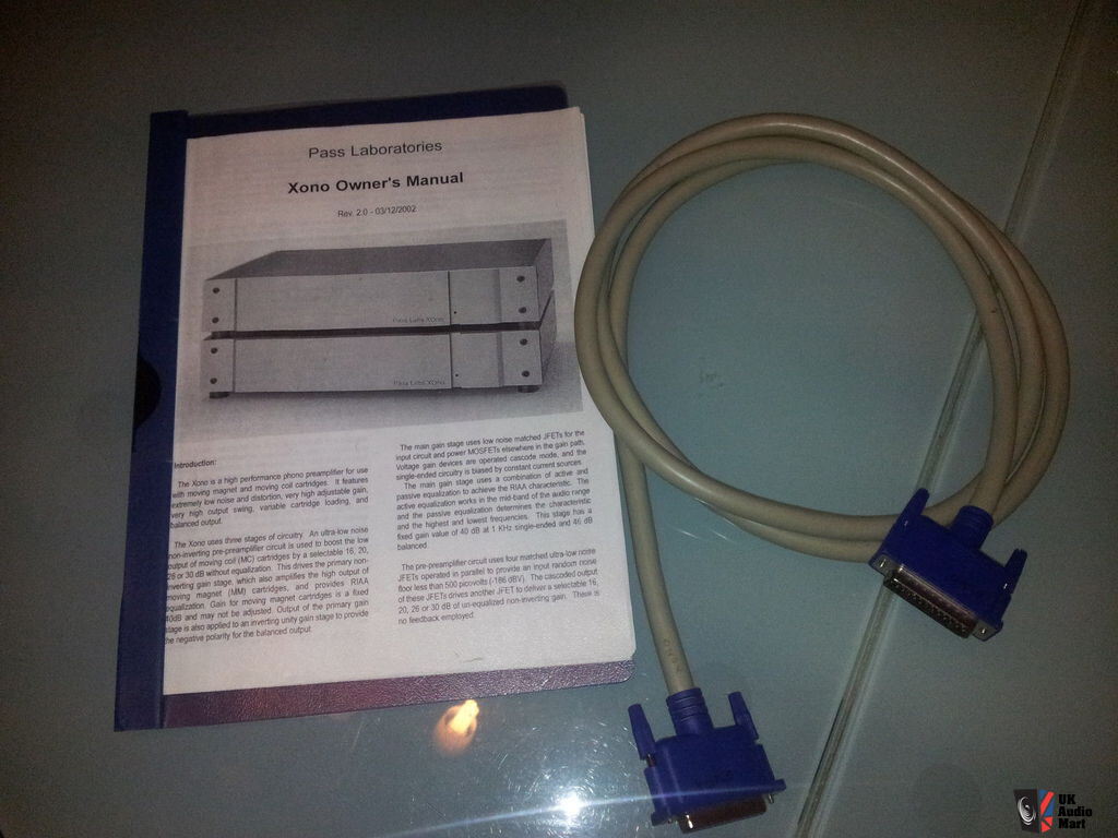 Pass Labs Xono,phono preamplifier,near mint,230/115/100V Photo #786641 ...