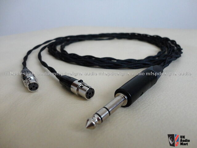Silver plated headphone cable for Audeze LCD2, LCD3 Photo #909326 - UK ...