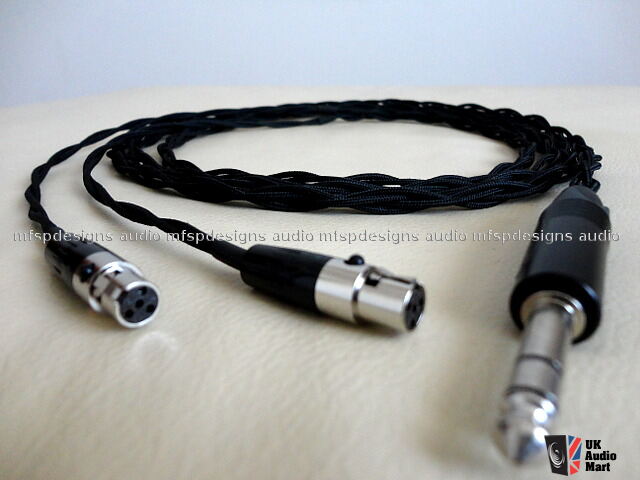 Silver plated headphone cable for Audeze LCD2, LCD3 Photo #909328 - UK ...