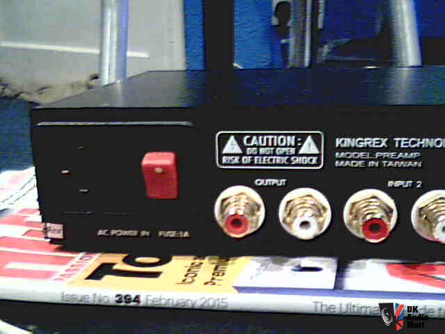 KingRex Pre-Amplifier Mark 3 (RRP £400) Photo #921137 - UK Audio Mart