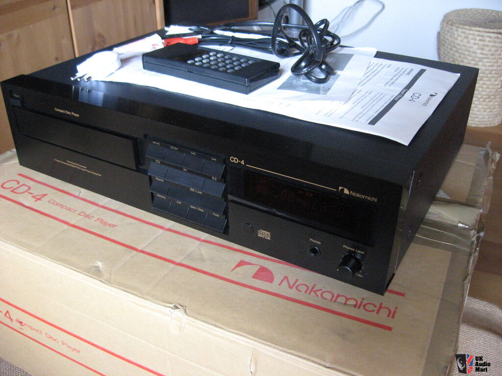NAKAMICHI CD-4 mint conditions + orig. remote and box Photo #943681 ...