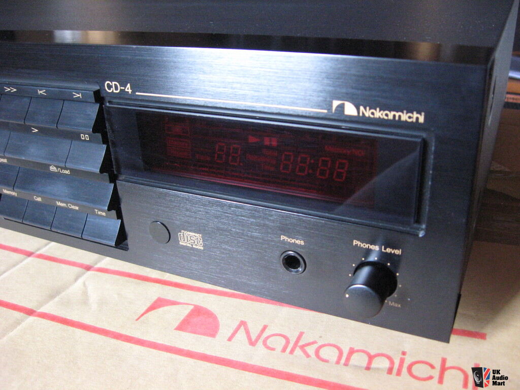 NAKAMICHI CD-4 mint conditions + orig. remote and box Photo #943688 ...