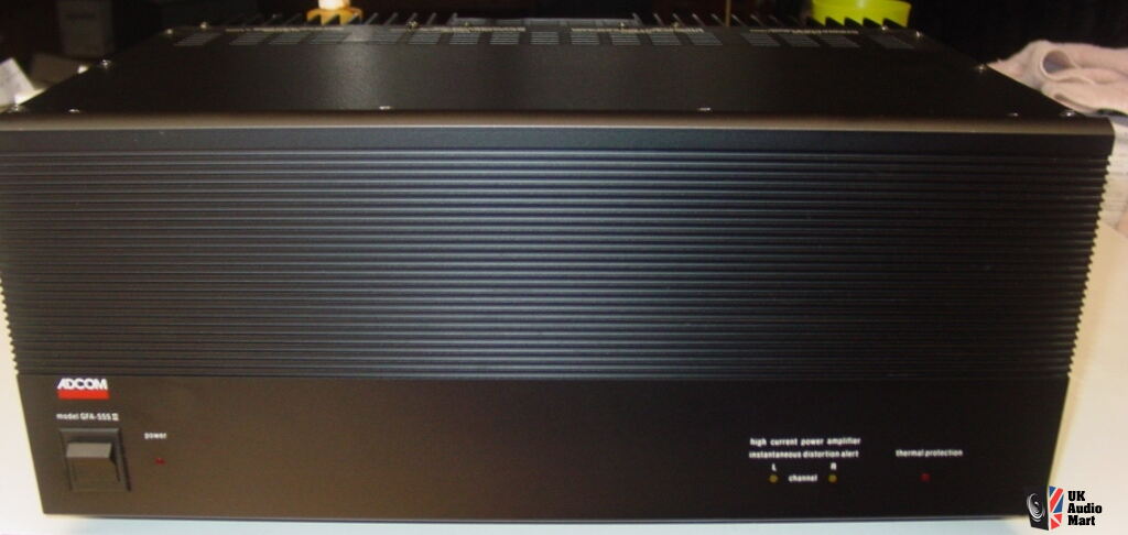 ADCOM GFA 555II power amp Photo #946726 - UK Audio Mart